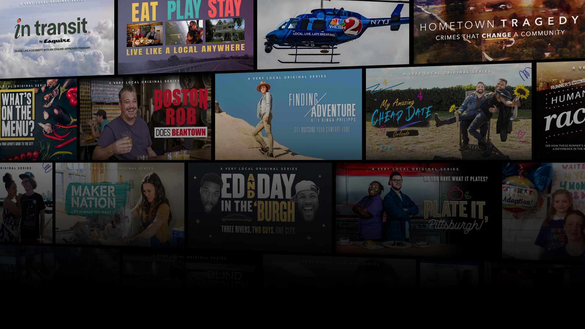 Very Local Shows | Stream Local News, Weather, Originals and More