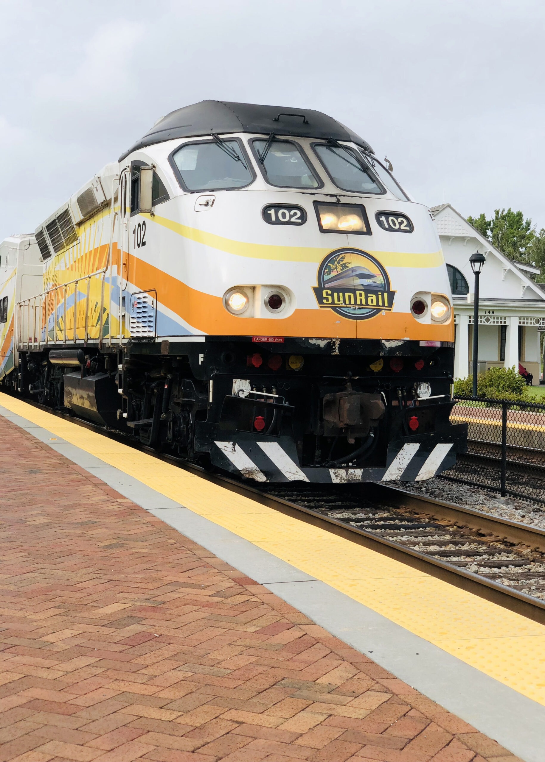 Riding the Sunrail in Orlando