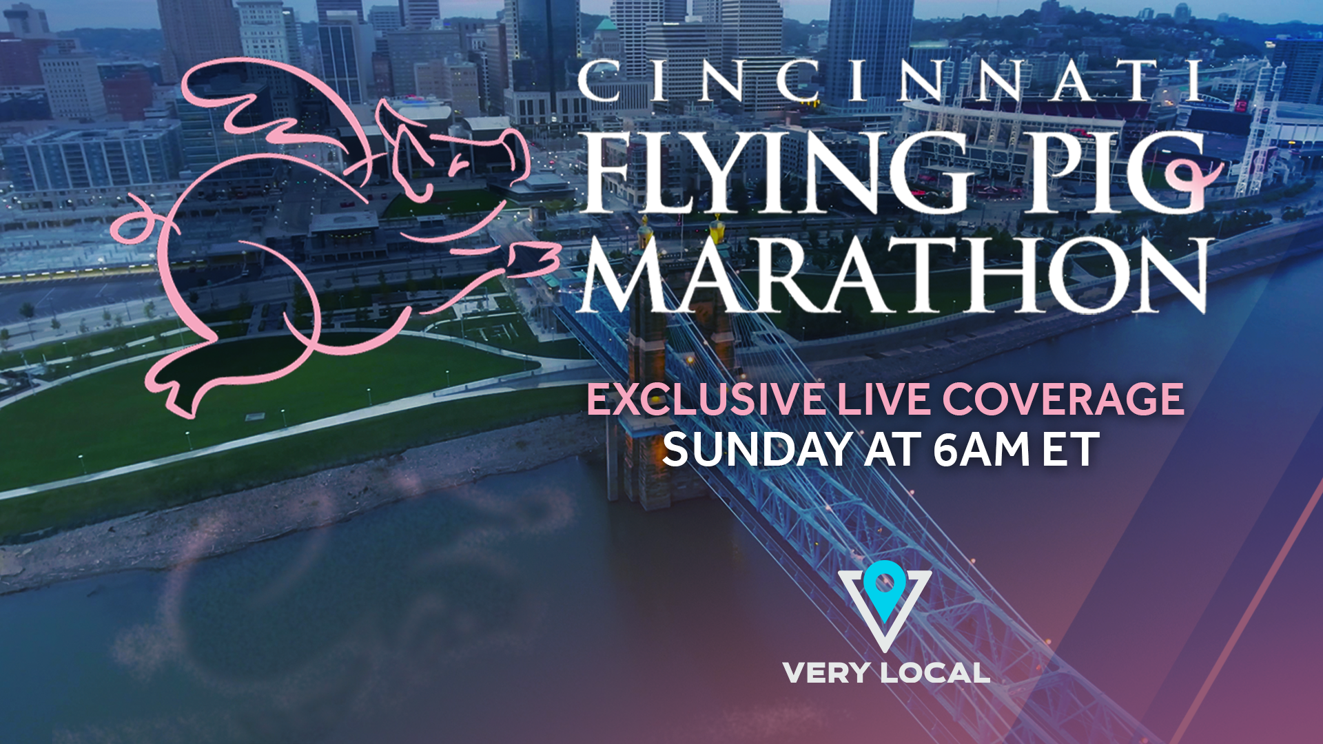 Stream the Flying Pig Marathon on Very Local