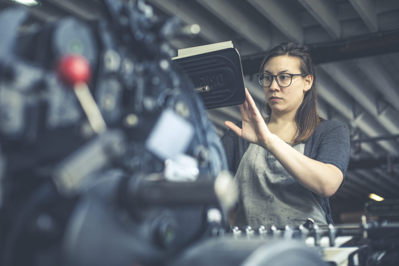 Video: Take a tour of the Sapling Press print shop in Bloomfield